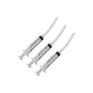 5ml+10ml+20ml Baby Bird Cockatiel Budgie Parrot Pet Hand Rearing Feeding Syringes Crop Tubes 3Pcs