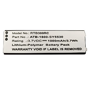 FITHOOD ATB-1800-SY5530 Battery Replacement for RTI T2X RTI T2i RTI T3X ATB-900-SY5531