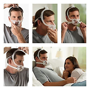 Roya Medical DreamWear Full Face Mask Fitpack - Small, Medium, Medium-Wide, Large Cushions and Medium Frame,1.0 Count