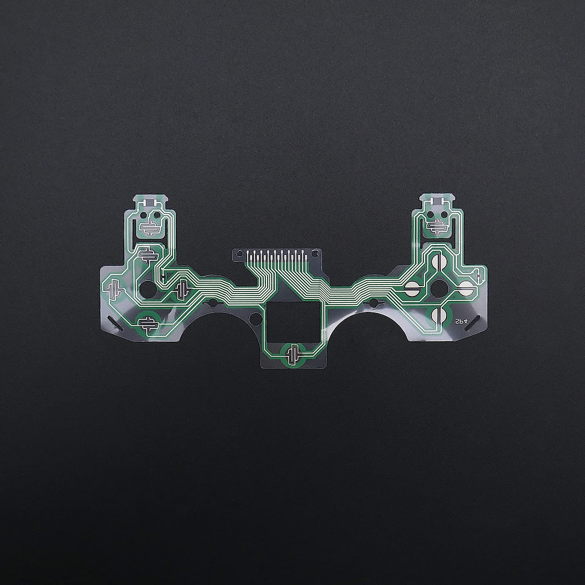 3pcs Conductive Film Replacement Handle Keypad Repair Pads Flexible Controller Membrane Conductive Film Compatible with PS4 Controller JD-M-001 JD-M-010 JD-M-011