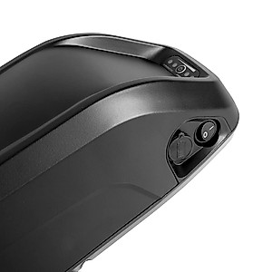 Yose Power Ebike Battery 36V 13Ah Down Tube Battery for 100W-700W Motor with Power Switch, Electric Bicycle Lithium-Ion Battery, Safe Lock, Led Indicator Light, with Base and Charger