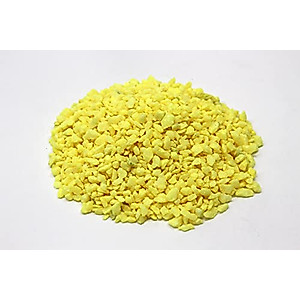 キャッスルエンタープライズ(Castle Enterprise) [Amazon.co.jp Limited] [Commercial Set] for Decorative Plants, DIY, Sander, Large Grain, Color Sand, Yellow, 22.0 lbs (10 kg) x 10 Bags
