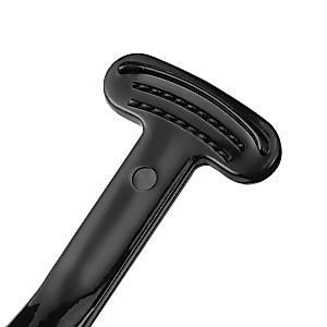 2pcs tongue scraper Tongue Brush Tongue Cleaner Tongue Cleaning Scraper for Fresher Breath in oral tongue cleaner Seconds tongue scraper (Black)