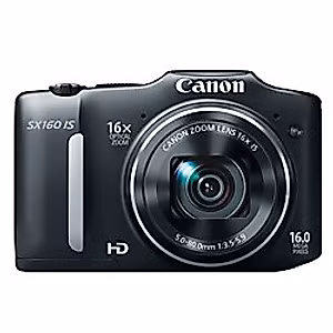 Canon PowerShot SX160 is 16.0 MP Digital Camera with 16x Wide-Angle Optical Image Stabilized Zoom with 3.0-Inch LCD (Black)