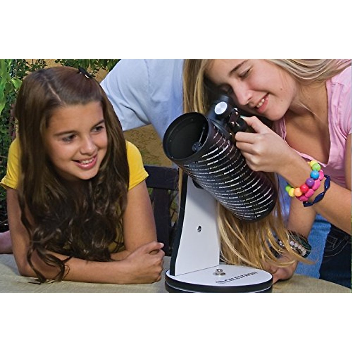 Celestron – 76mm Classic FirstScope – Compact and Portable Tabletop Dobsonian Telescope – Ideal Telescope for Beginners – Features Notable Astronomers and Scientists – BONUS Astronomy Software Package