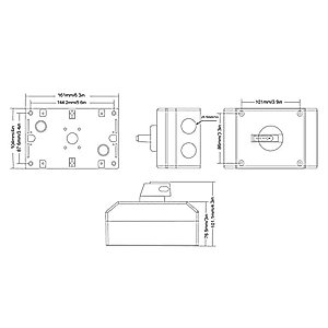 1500V 32A Photovoltaic DC Isolator Solar Switch, IP66 Waterproof Isolation PV Disconnect, for Off Grid On Grid Solar Systems, Solar Power System RV, Boat Basic