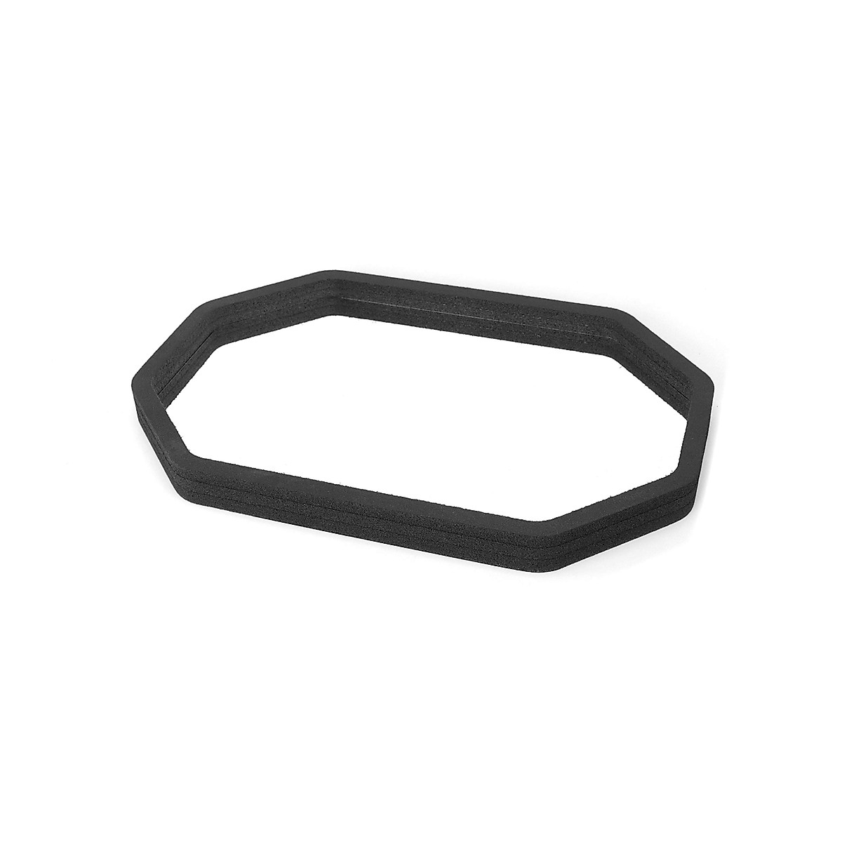 Polar Whale Polished Mirrored Bottom Vanity Organizer Tray for Home Bedroom Bathroom Perfume Jewelry Makeup Storage Stand Washable Durable Black Foam with Heavy Metal Mirror Large 14 x 9.5 Inches