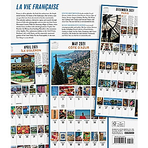 365 Days in France Picture-A-Day Wall Calendar 2021