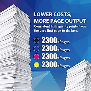 INK E-SALE Compatible Toner Cartridge Replacement for HP 410A 410X CF410A CF411A CF412A CF413A Toner 4PK Set for HP Color LaserJet Pro M452dn M452dw M452nw MFP M477fdw M477fnw M477fdn M377dw Printer