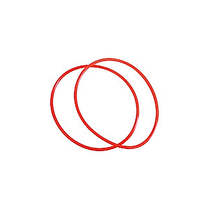 OCS Parts 9592800 Replacement Paint Shaker Belts | 2-Pack | Replaces Red Devil Belt for Twin and Single Arm Shaker Model 1400, 1410, 5400 and 5410