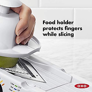 OXO Good Grips V-Blade Mandoline Slicer, White