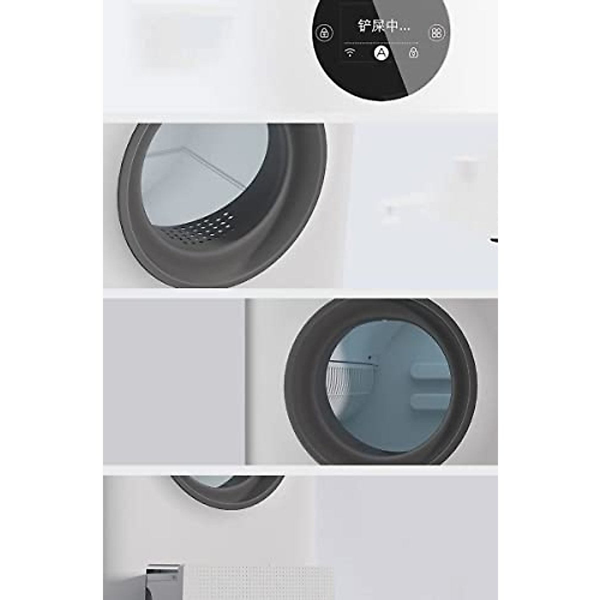 MGALLD 全自动猫砂盆厕所抽屉式清洁器电动全封闭智能猫咪铲屎机猫沙盆除臭防外溅