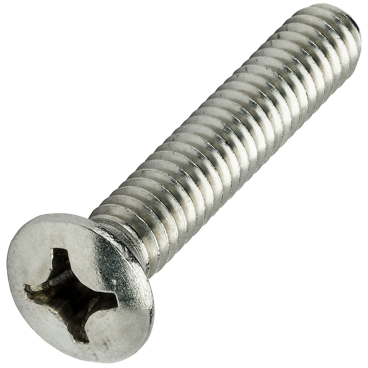 10-32 x 2-1/2" Phillips Oval Head Machine Screws Kit Hardware Stainless Steel 18-8 Pack of 25 Fastener Set LS02804F