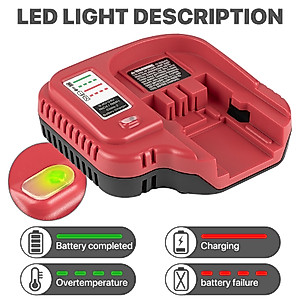 Fast Charger for Black & Decker BDFC240 18V 14.4V 12V 9.6V 24V NiCD NiMH Battery HPB18 HPB18-OPE HPB14 HPB12 HPB96 HPB24 Black and Decker 18V Battery Charger