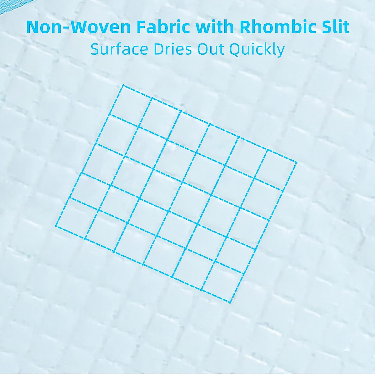 Super-Absorbent Waterproof Dog and Puppy Pet Training Pad, Housebreaking Pet Pad,Blue (28"X30"(100PCS))