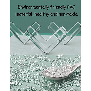 Corner Protector, Baby Proofing Table Corner Guards, Keep Child Safe, 4 Pack L-Shaped, High Resistant Adhesive, Sharp Table Corner Protector