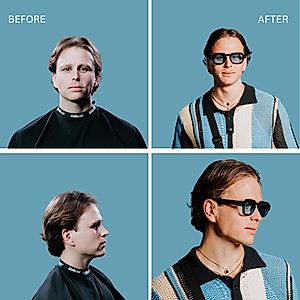 Gelactica Max Control Hair Gel for Men, Alcohol-Free, Strong Hold Styling Gel, Natural Extracts for Long-Lasting Hold and Shine, Slick Back Hair Style 8 Oz