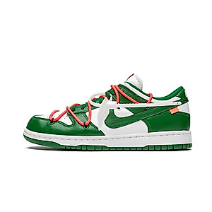 Nike Mens Dunk Low CT0856 100 Off-White - Pine Green - Size 10