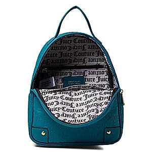 Juicy Couture Pullout Pouch Backpack Block Logo Deep Lake One Size