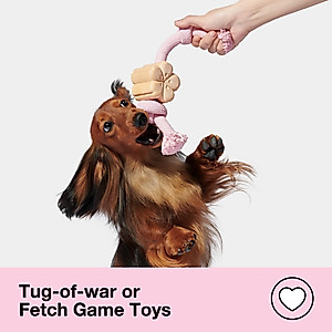 VETRESKA Dog Rope Toys - Durable Tug of War Dog Toy with Ergonomic Grip, Heavy Duty Dog Rope Toy for Large Breed Dog Puppy Training Playing Teething Chew Toys, Dog Gifts,Medium