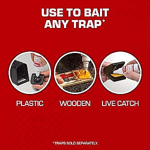 Tomcat Attractant Gel, Attracts Mice and Rats, Great Alternative to Cheese or Peanut Butter, 1 oz.