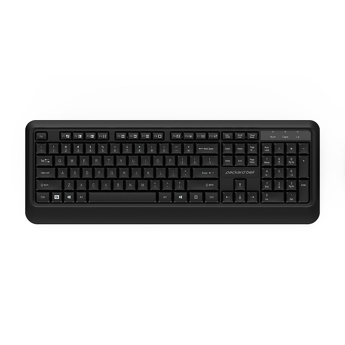 Packard Bell 27 Inch Monitor FHD 1920 x 1080 Computer Monitor, 75 Hertz, 5 MS, Dual Monitor, Wireless Keyboard and Wireless Mouse, VESA, VGA and HDMI Monitor, Basic Monitor and Gaming Monitor – 2 Pack