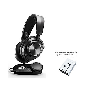 SteelSeries Arctis Nova Pro Multi-System Gaming Headset - Premium Hi-Fi Drivers - PC, PS5, PS4 + a bonus EarStudio HE100 Headset (Renewed)