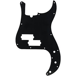 Fender Standard Precision Bass Pickguard,13 Hole, 3-Ply - Black