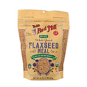 Bob's Red Mill Organic Brown Flaxseed Meal, 16 Ounce