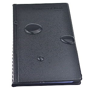 SAMYO Business Card Book Holder Name Card Organizer Professional Office Journal Namecard Holder Organizer Holds 240 Cards - Black