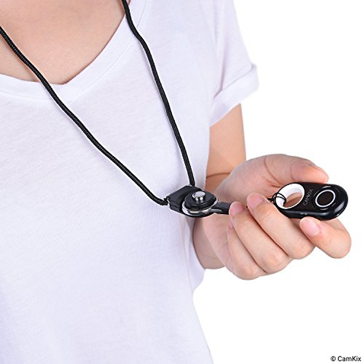 CamKix Camera Shutter Remote Control with Bluetooth Wireless Technology - Works Flawlessly with iPhone/iPad and Android - Range: Up to 30 ft (10 m) - Compact Style - Take it with You Anywhere