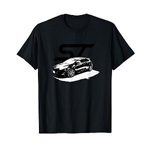 Focus ST - Distressed Look Black Variant T-Shirt