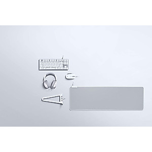 Razer Kraken X Ultralight Gaming Headset: 7.1 Surround Sound Capable - Lightweight Frame - Integrated Audio Controls - Bendable Cardioid Microphone - for PC, PS4, Nintendo Switch - Mercury White