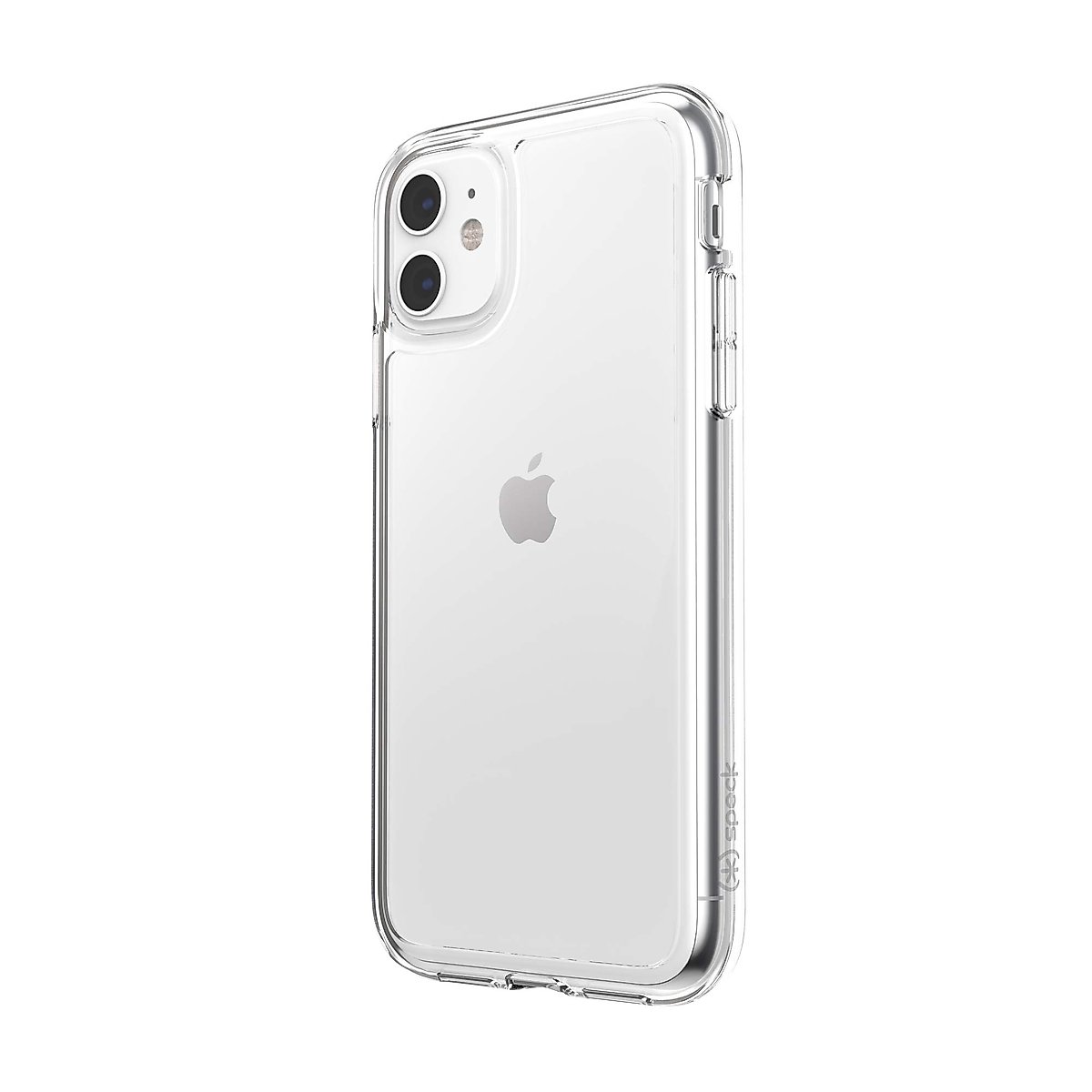 Speck iPhone 11 Clear Case - Drop Protection & Scratch Resistant, Anti-Yellowing & Anti-Fade with Dual Layer Protetective, Slim, Transparent Design - Crystal Clear iPhone 11 Cases - GemShell
