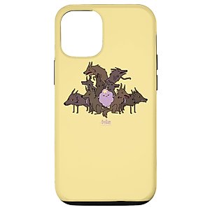 iPhone 14 Adventure Time Lumpy Space Princess and Wolves Case