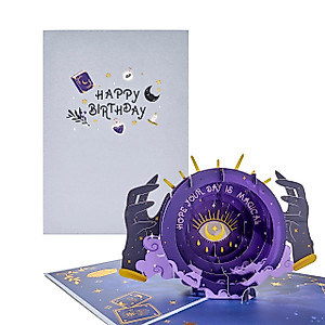 Lovepop Happy Birthday Pop-Up Card for Her, Him, Girls, Boys - 3D Greeting Cards - Magical - 5" x 7" - Blank Notecard & Envelope Included