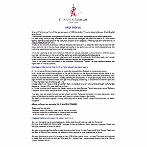 Charrier Parfums - 10 Eaux de Parfum Luxurious Gift Box - 52.7 ml - Made in Provence, France