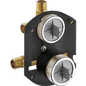 Delta Faucet R22000 MultiChoice Universal Valve 3-Setting 6-Setting Custom Shower Integrated Diverter Rough, Custom Shower Valve Kit, Delta Shower Trim Kit, Brass Construction, R22000