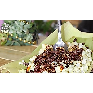 Yerbero - Fresh Chapulines From Oaxaca 1.03 oz (30gr) Adobado Spicy Flavor | All Natural Toasted Grasshoppers With Chili, Lime, Sea Salt and Garlic | Always Fresh (Not Dehydrated) Delicious, Exotic Mexican Snack. Imported From Mexico.