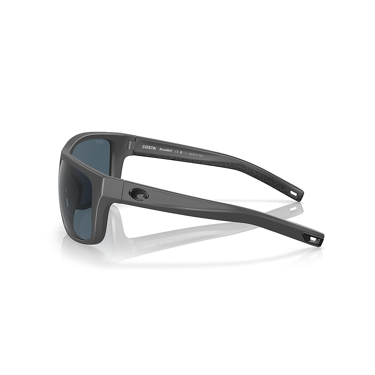 Costa Del Mar Man Sunglasses Matte Gray Frame, Gray Lenses, 60MM