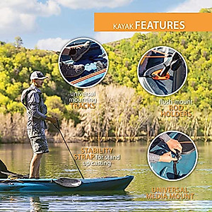 Lifetime Fishing Kayak, Yukon Angler 116