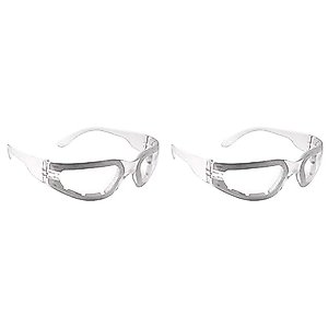 Radians MRF111ID Mirage Foam Lined Safety Glass, Clear, With Anti-Fog Coating