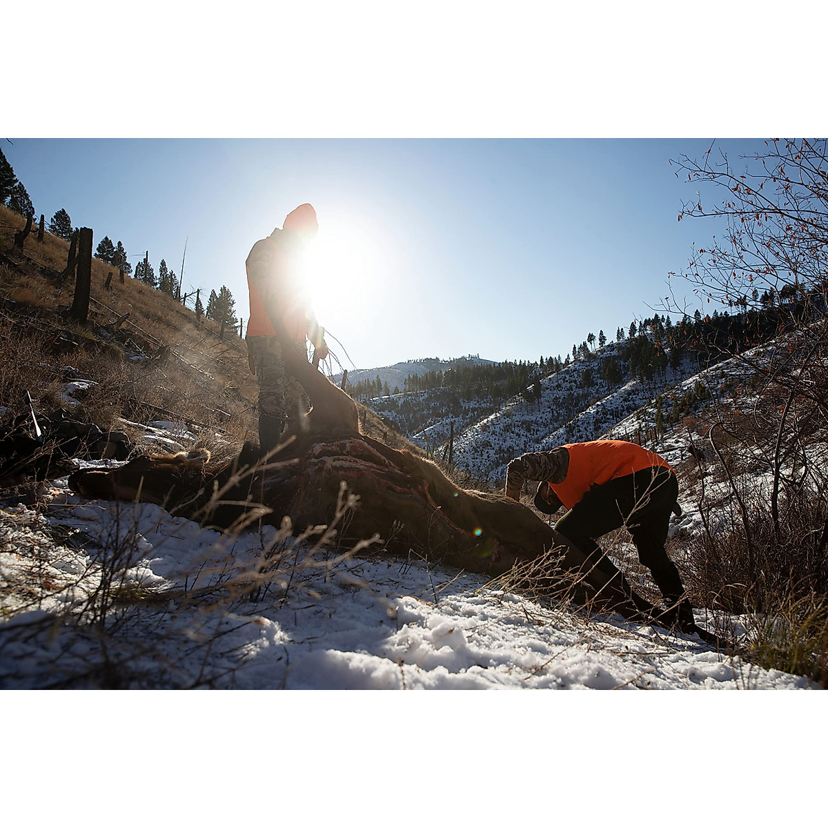 Gerber Gear Downwind Ulu - Ulu Knife with Sheath for Hunting Gear - Olive