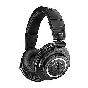 Audio-Technica ATH-M50xBT2 Wireless Over-Ear Headphones (Renewed)