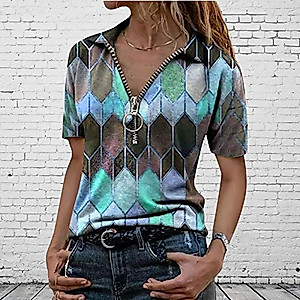 Short Sleeve Sweater Crew Neck Sweatshirts and Hoodies Women T-Shirts Pack Crew Neck T Shirts Blouses 2023 Prom Dresses for Teens Blue Linen Tops 3/4 Sleeve Small