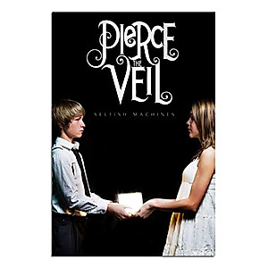 Pierce The Veil Posters Selfish Machines Album Cover Canvas Art Wall Pictures for Modern Office Prints 12" x 18" Unframed WXHYZZ
