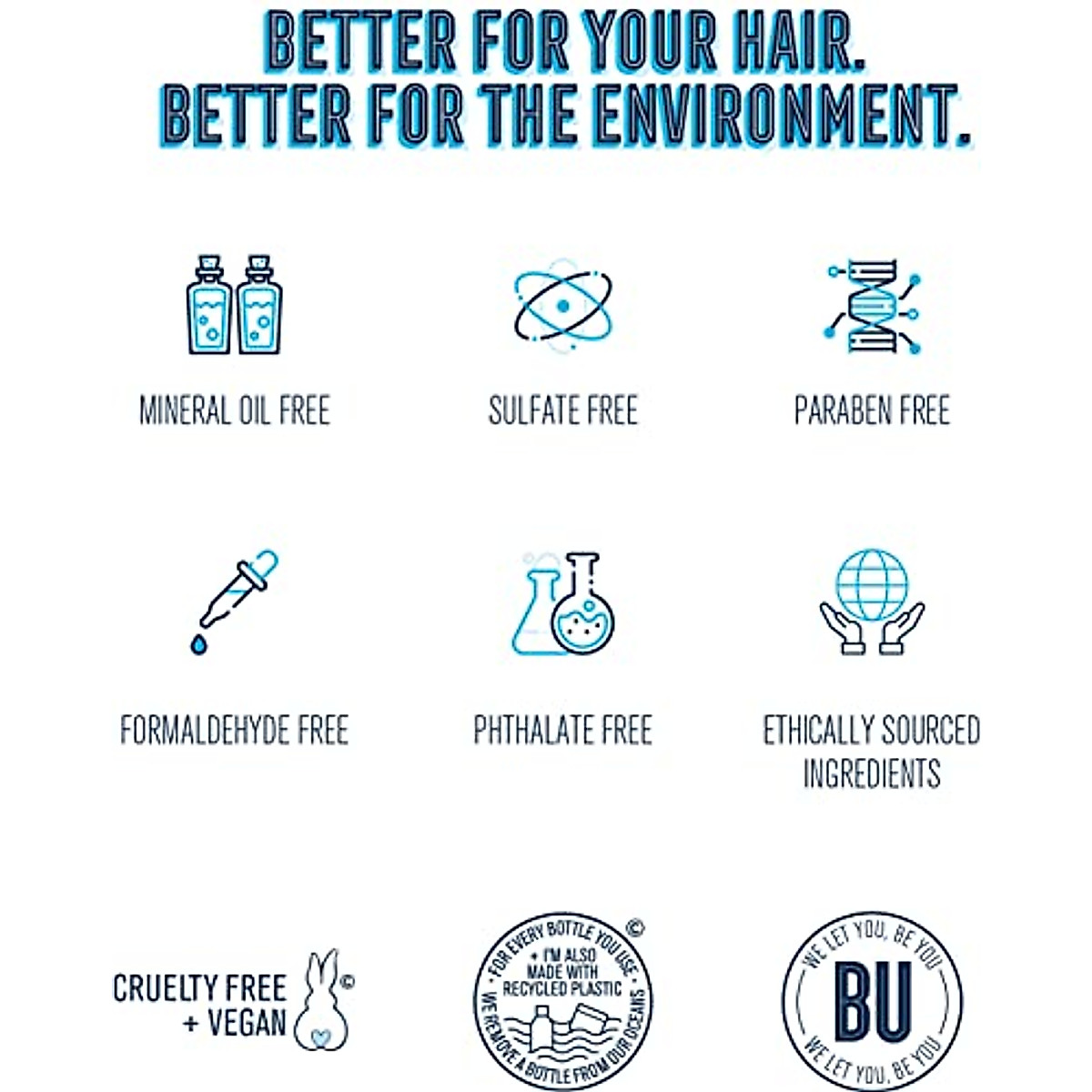 BoldPlex 3 Hair Mask - Deep Conditioner Protein Treatment for Dry, Damaged Hair - Conditioning Moisturizer Products for Curly, Bleached, or Frizzy Hair - Vegan & Cruelty Free - 6.76 Fl Oz