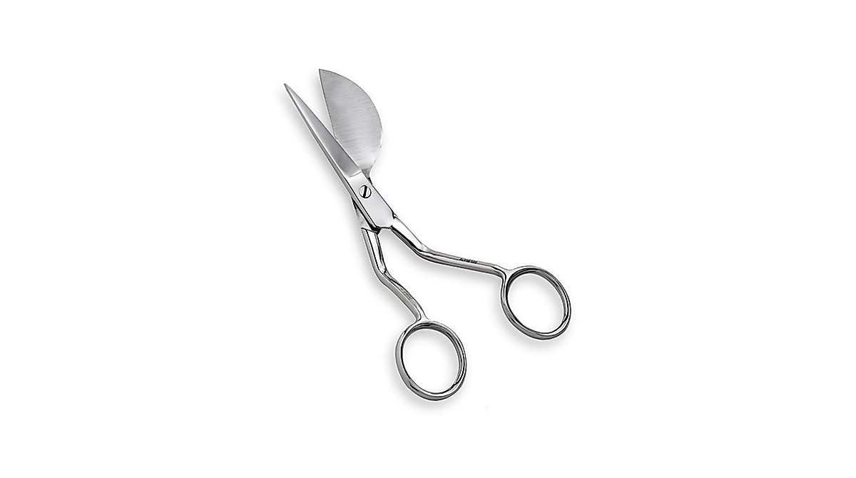 Professional Duck Bill Scissors for Precision Crafting