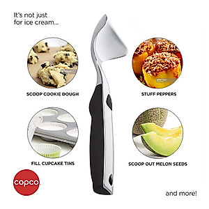 Copco Ice Cream Scoop, Extra Large, Stainless Steel