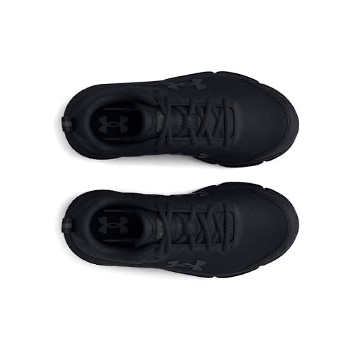 Under Armour Boys' Grade School Assert 10, (002) Black/Black/Black, 6, US